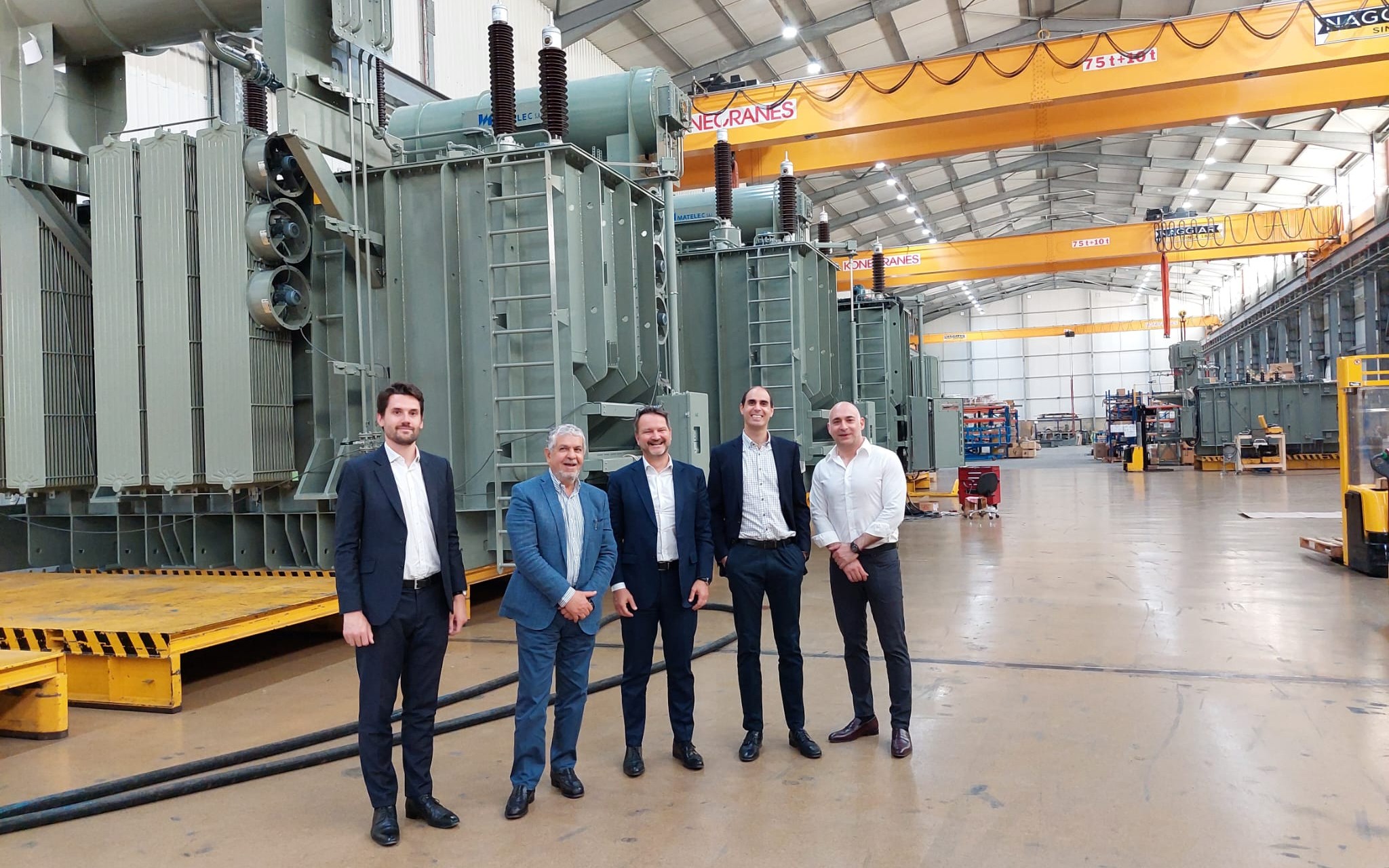 Visite de l'usine de Matelec | Direction générale du Trésor