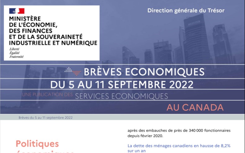 ARTICLE Brèves des Services économiques français - 5 septembre - 11 ...