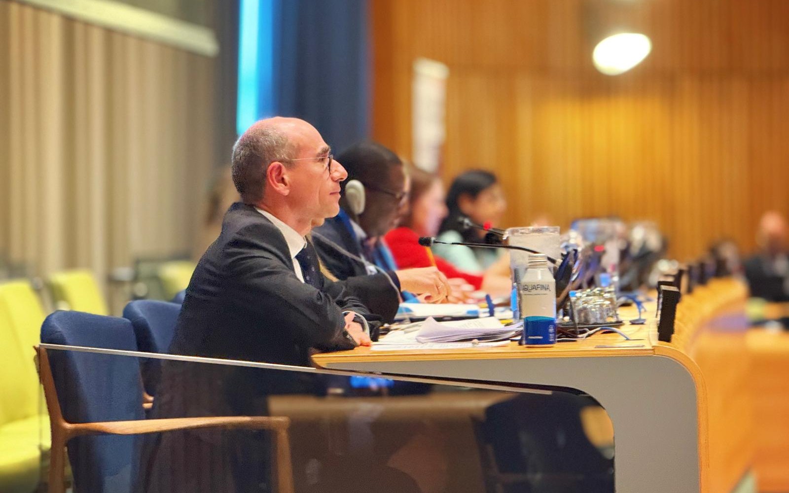 Visite à l’ONU à New York de William Roos et Arnaud Buissé pour la ...