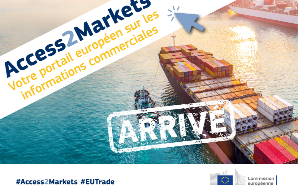 Une nouvelle base de données européenne Access2Markets dédiée aux exportateurs et aux ...